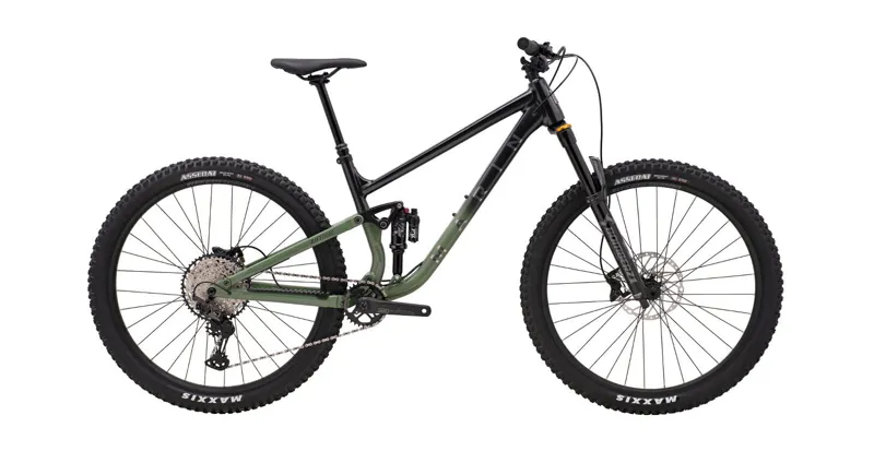 Marin Rift Zone XR 29er Full Suspension Mountain Bike Black/Green