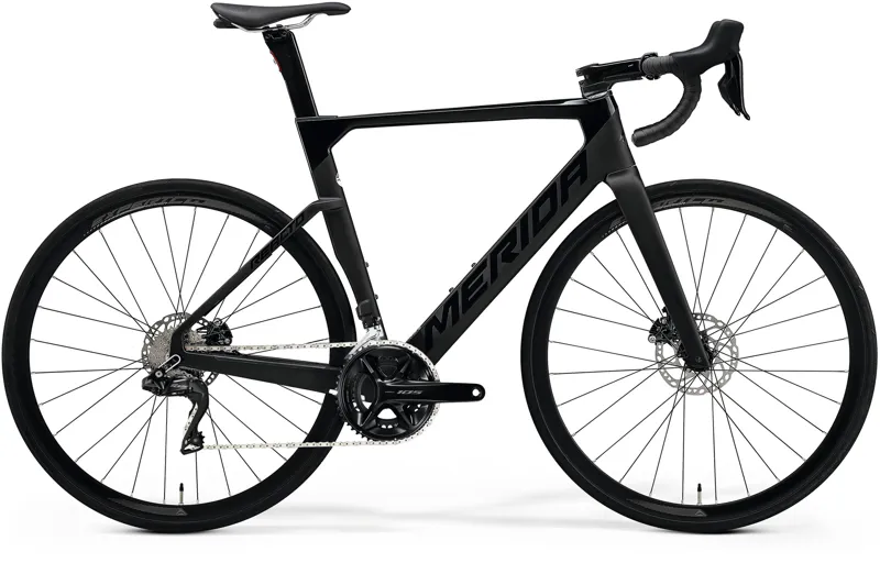 Merida Reacto 6000 Di2 Carbon Aero Road Bike - Black