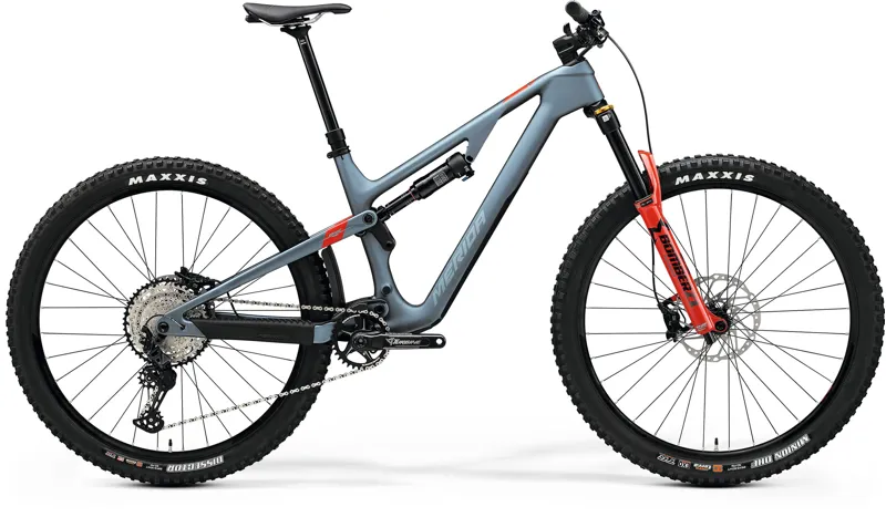 Merida One-Forty 6000 29er Full Suspension Mountain Bike - Blue