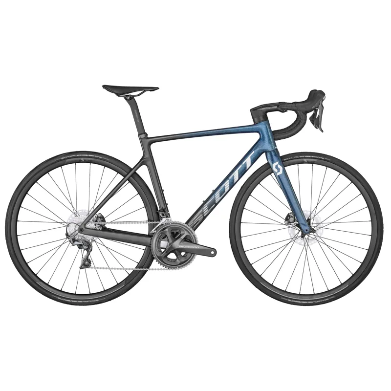 Scott Addict RC 40 Carbon Road Race Road Bike - Black/Blue