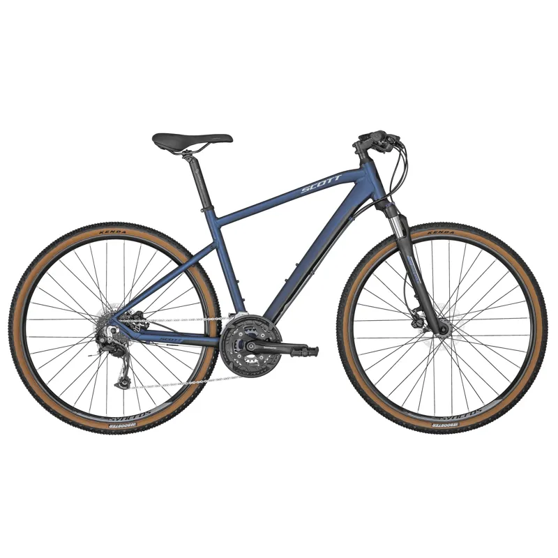 Scott Sub Cross 30 2024 Hybrid Bike - Blue