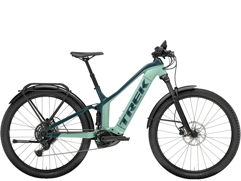 Trek Powerfly FS 4 Equipped Gen 3 2024 Electric MTB - Blue Sage/Juniper