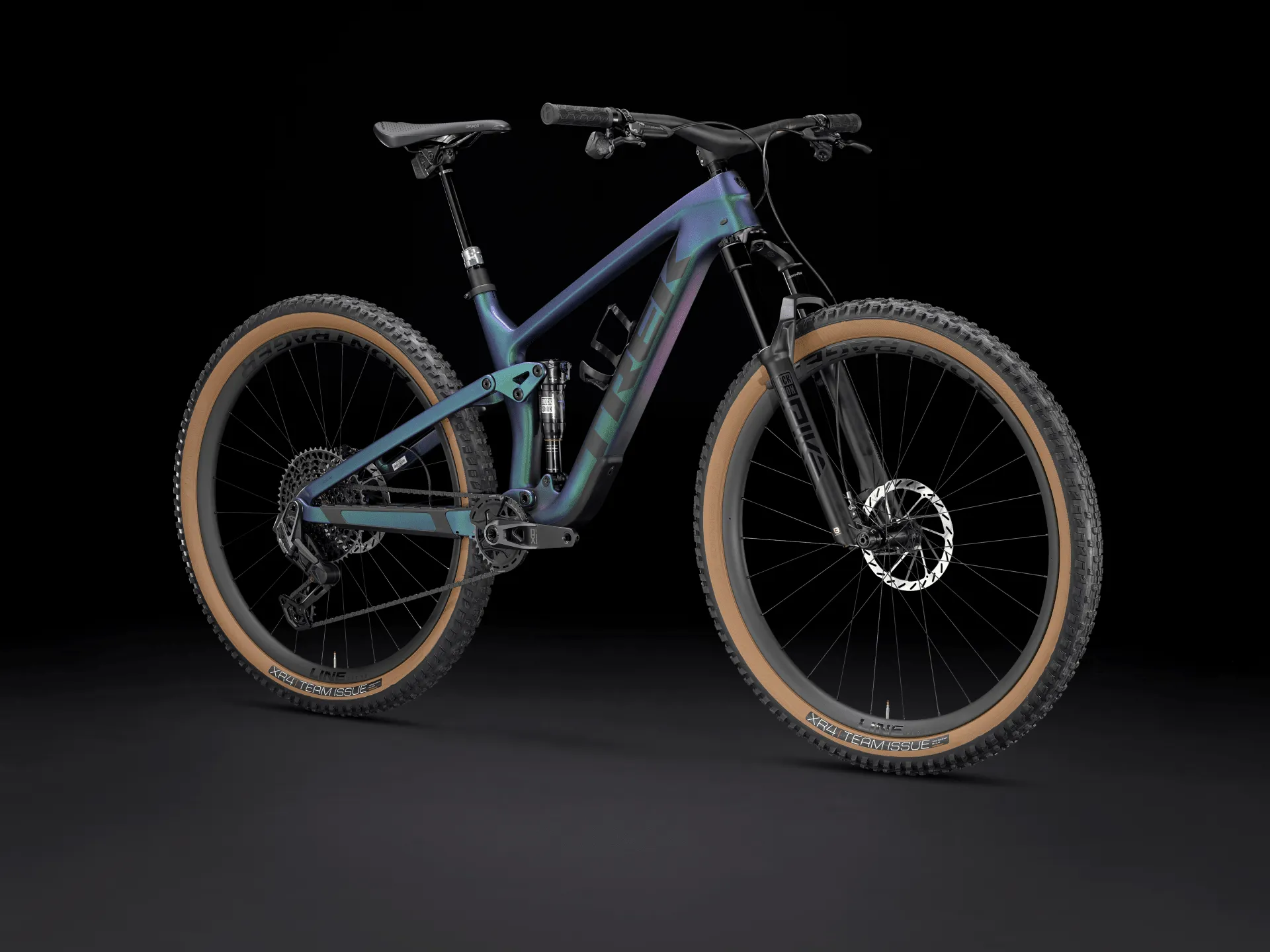 Trek Top Fuel 9.9 XO AXS T-Type 29er 2024 Full Sus MTB - Emerald Iris