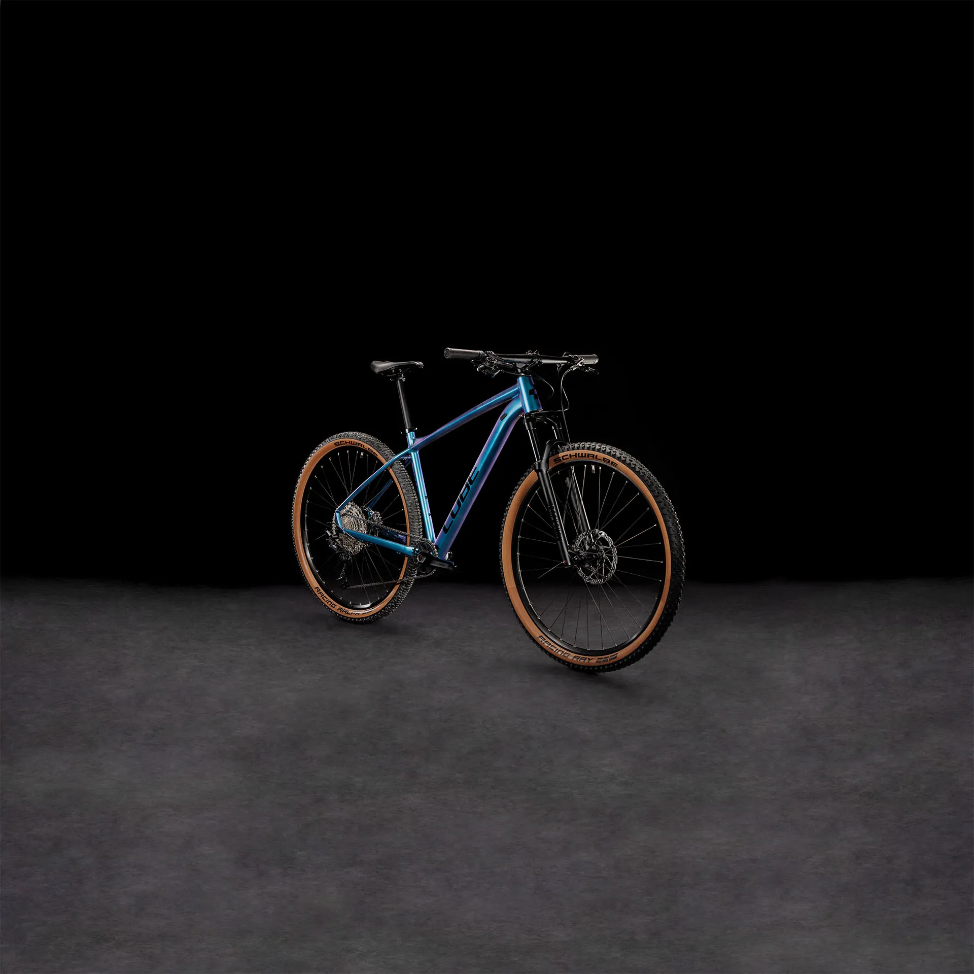 Cube Reaction Pro 29er 2024 Hardtail Mountain Bike - Switchblue/Black
