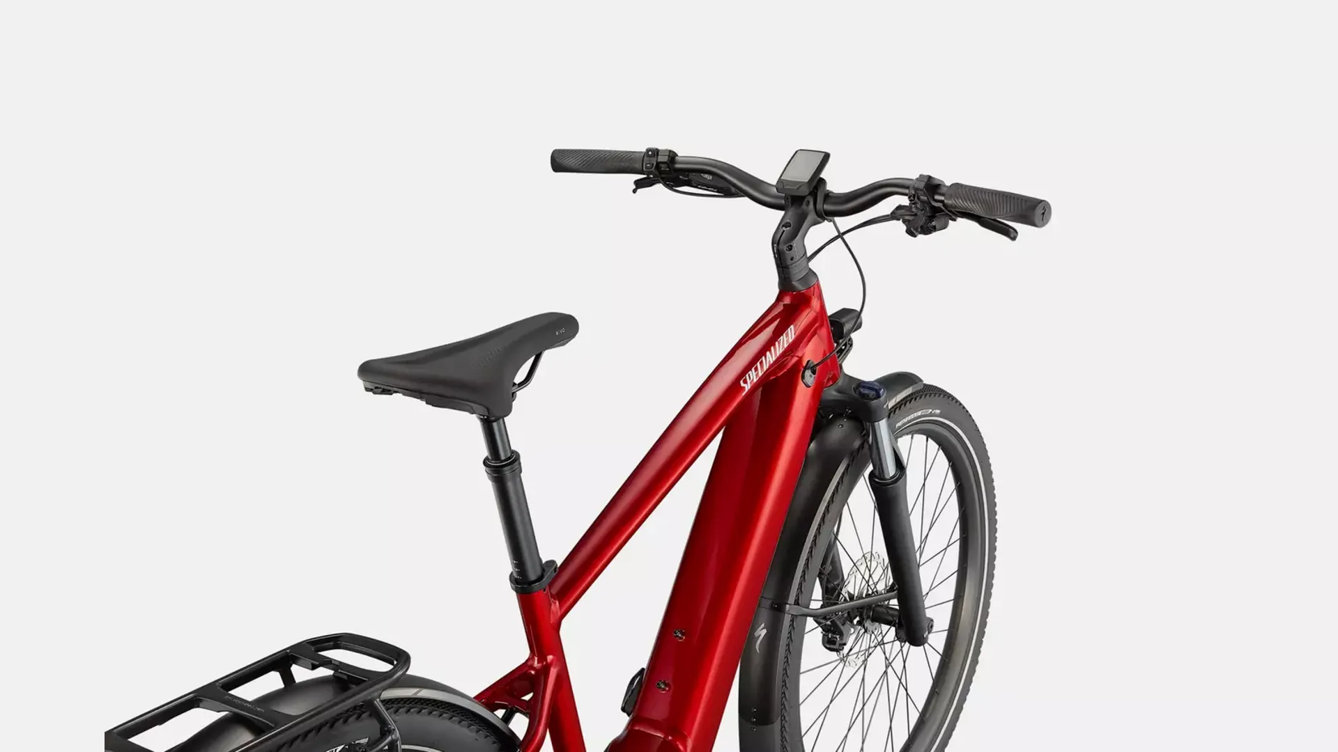 Specialized Turbo Vado 4.0 Electric Urban Bike - Red Tint/Silver
