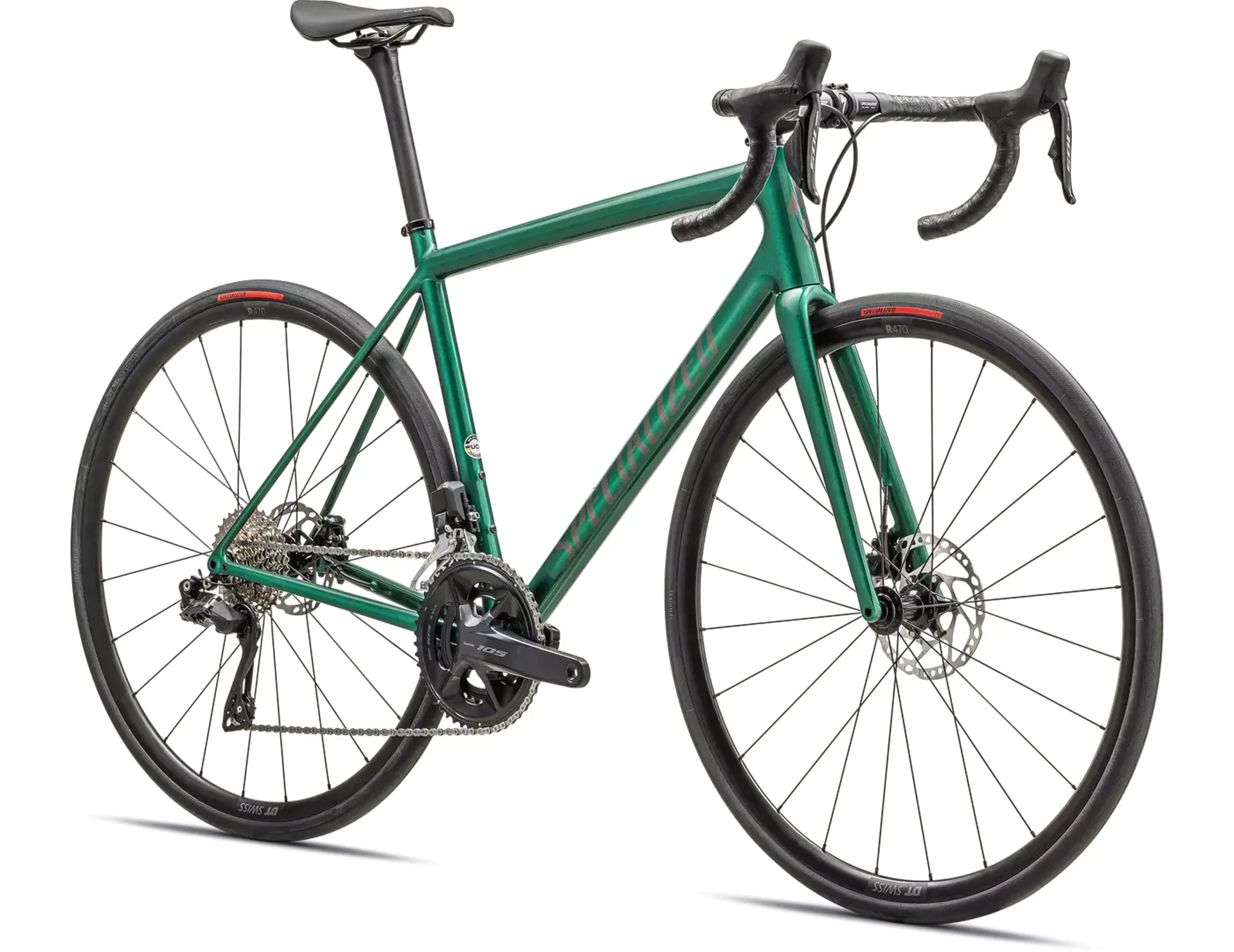 Specialized Aethos Comp 105 Di2 2024 Carbon Road Bike - Pine Green