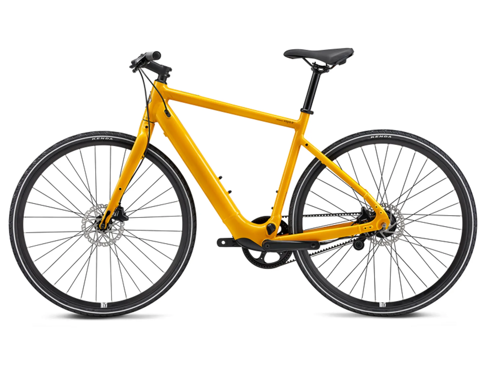 Momentum Voya E+2 Single Speed 2024 Electric Hybrid Bike - Bumblebee