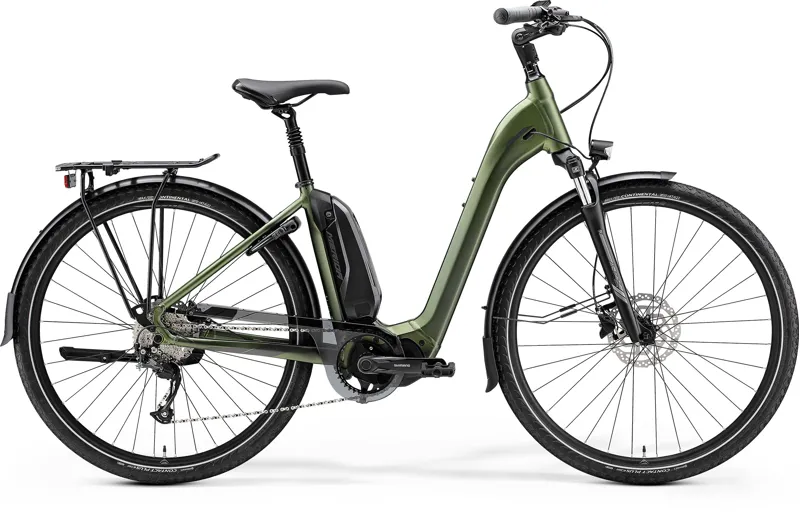 Merida eSpresso City 300SE EQ 418Wh Electric Urban Bike - Green