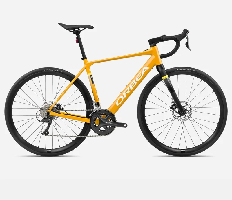 Orbea Gain D50 2024 Electric Road Bike - Mango/Black
