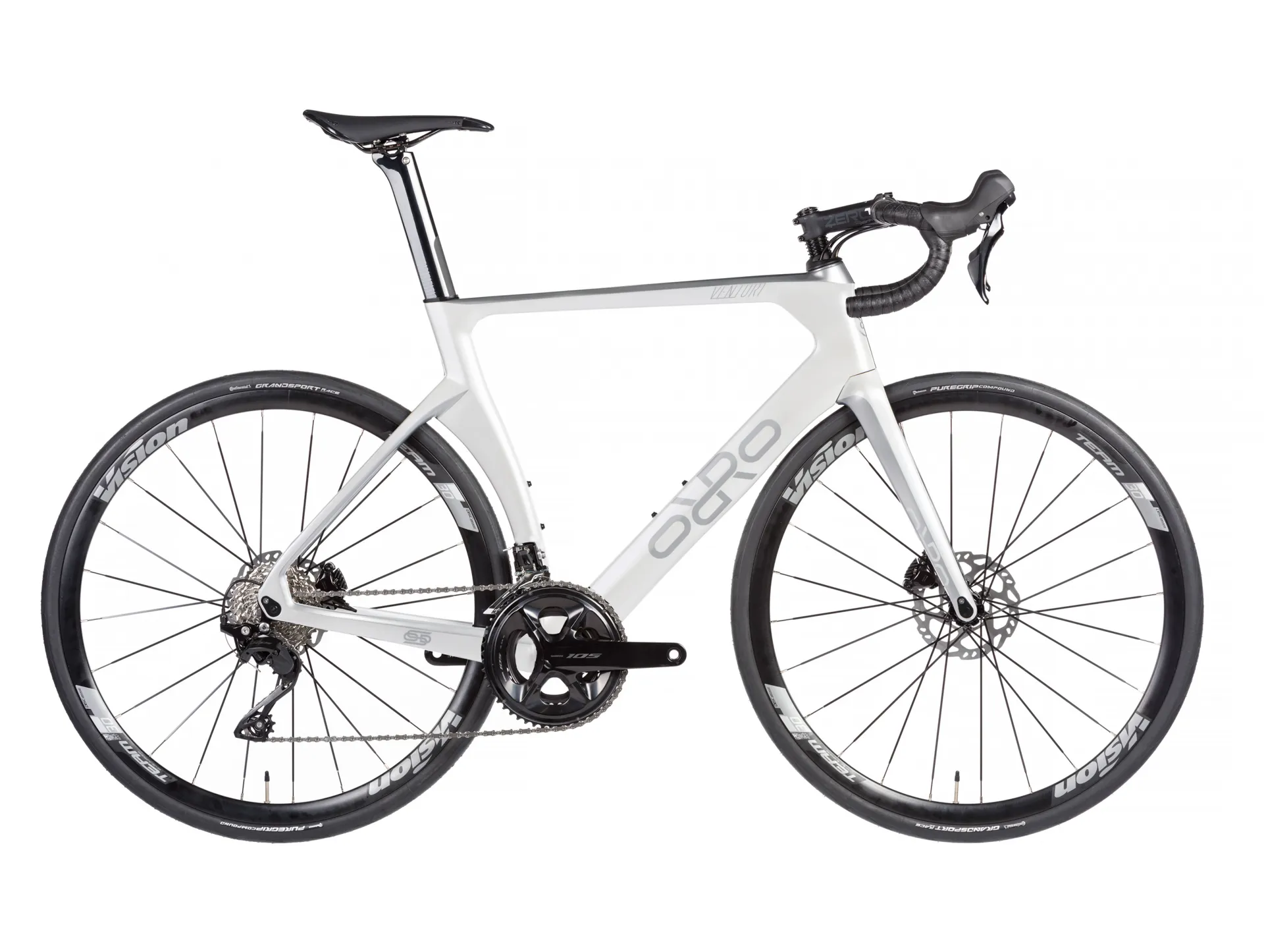 Orro Venturi Evo 12 Speed 105 Hydro 2024 Carbon Road Bike - White