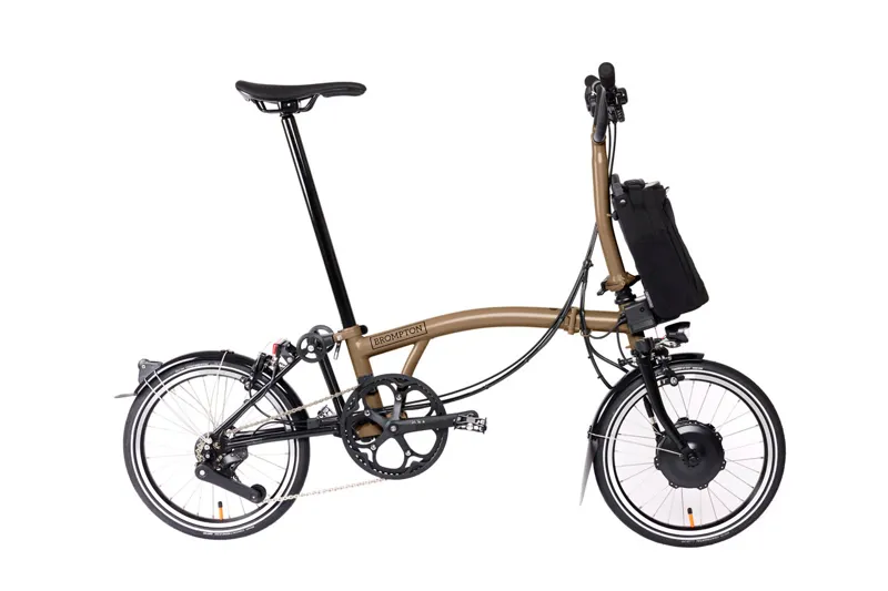 Brompton P Line Explore 2024 Mid 12 Speed Electric Folding Bike ...