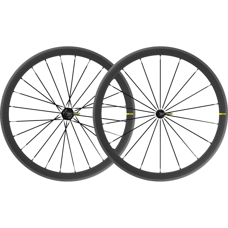 Mavic Cosmic SLR 40 Carbon Rim Brake QR Road Wheelset