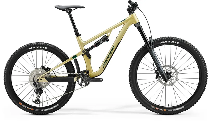 Merida One-Sixty 500 2024 Full Suspension Mountain Bike - Gold