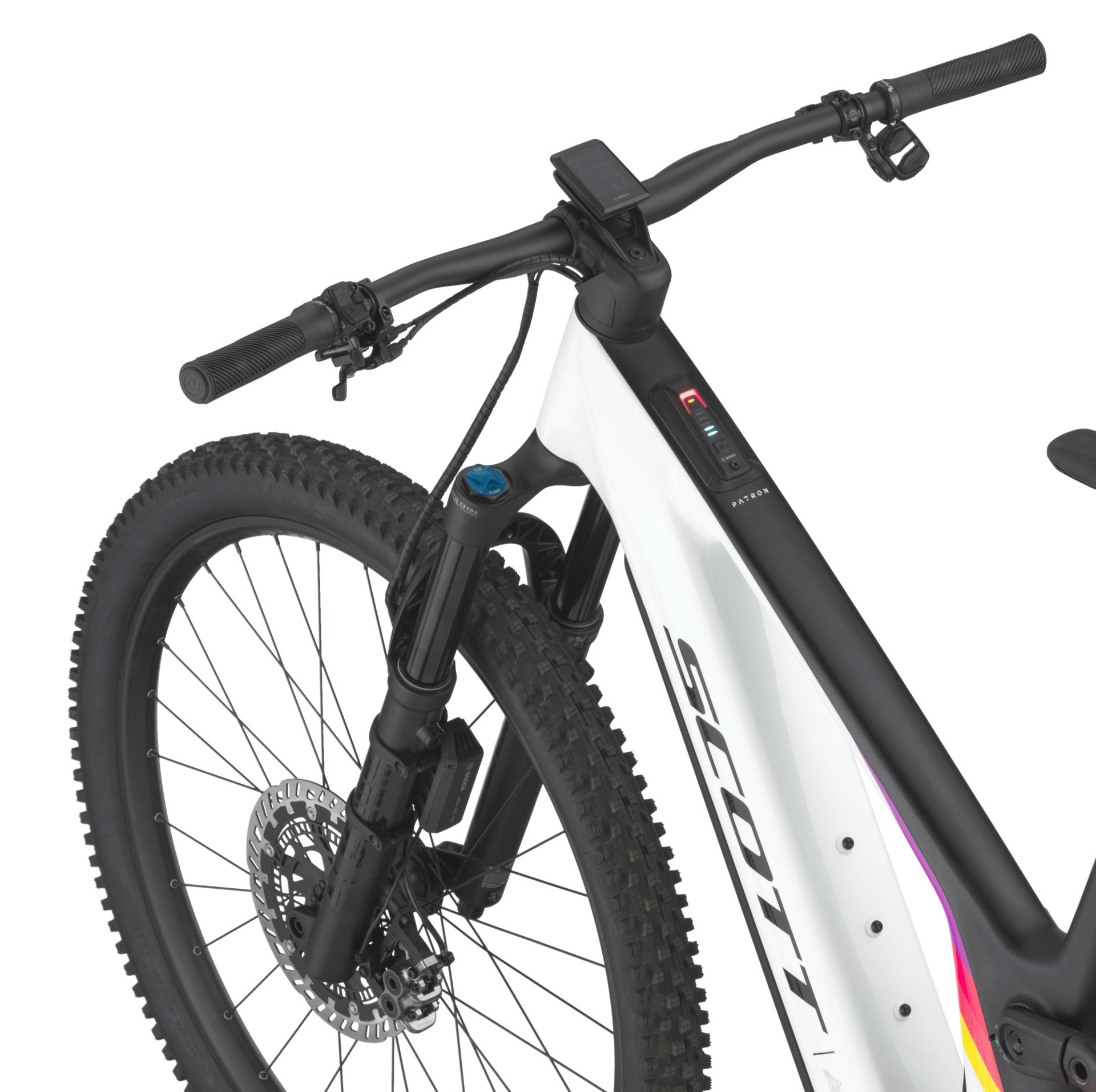 Scott Patron eRIDE 900 29er 2025 Electric Full Suspension MTB - White