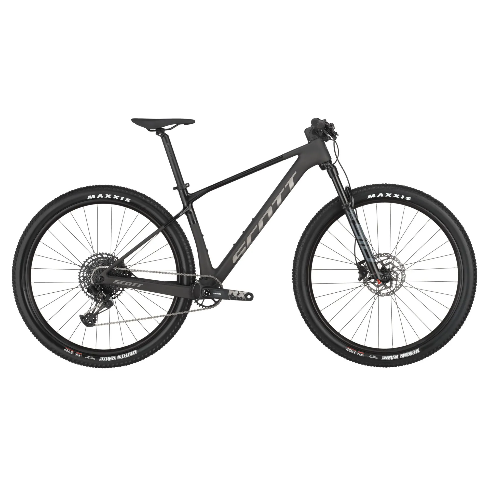 Scott Scale RC Comp 29er 2025 Hardtail Mountain Bike - Carbon Black