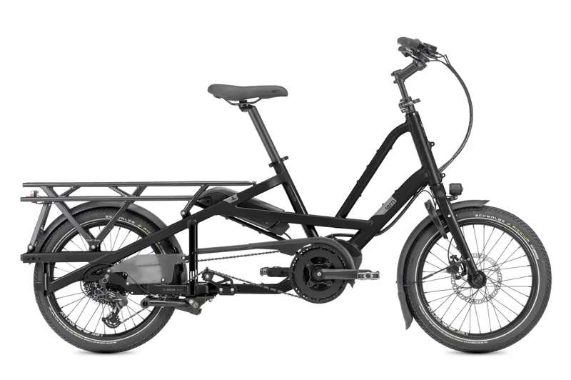 Tern Quick Haul Long D9 2025 Electric Cargo Bike - Satin Black
