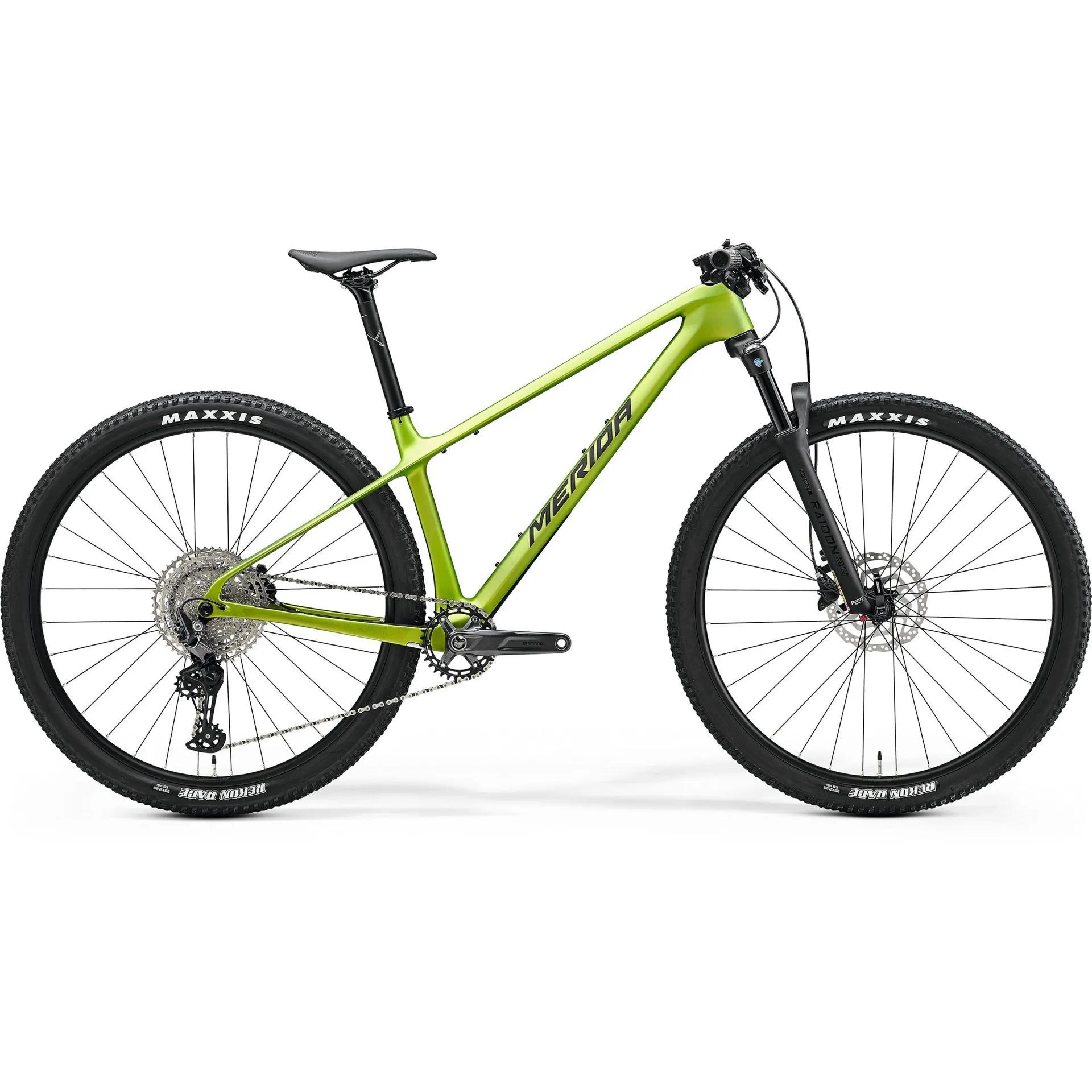 Merida Big Nine 3000 29er 2025 Hardtail MTB - Matt Green/Black/Silver