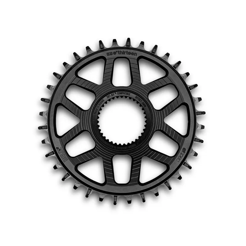 E-Thirteen Helix R E spec Direct Mount 11/12s DJI Avinox Chainring - Black