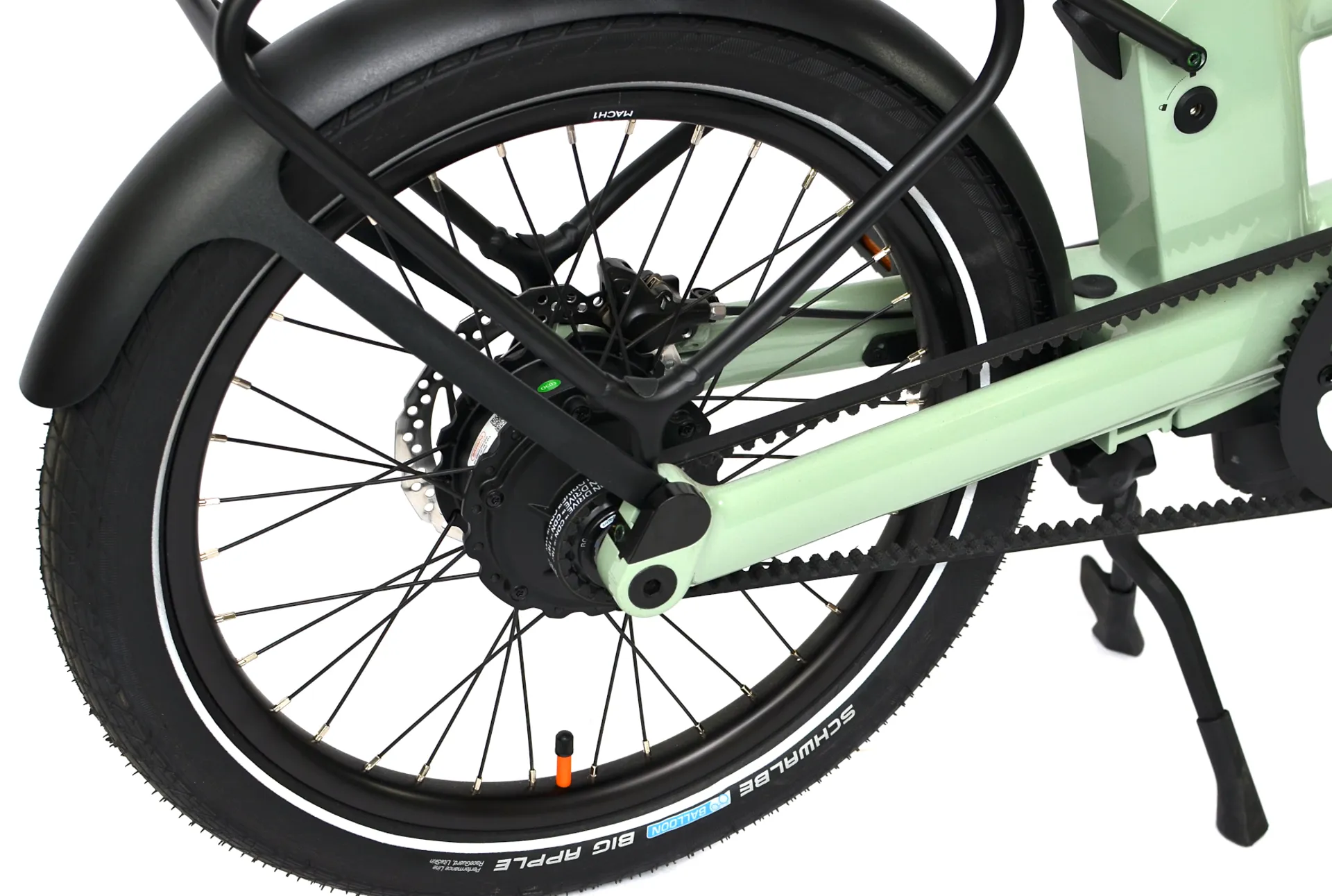 Ex Demo Eovolt Afternoon Pro 20w 2024 Folding E-Bike - Smoked Green