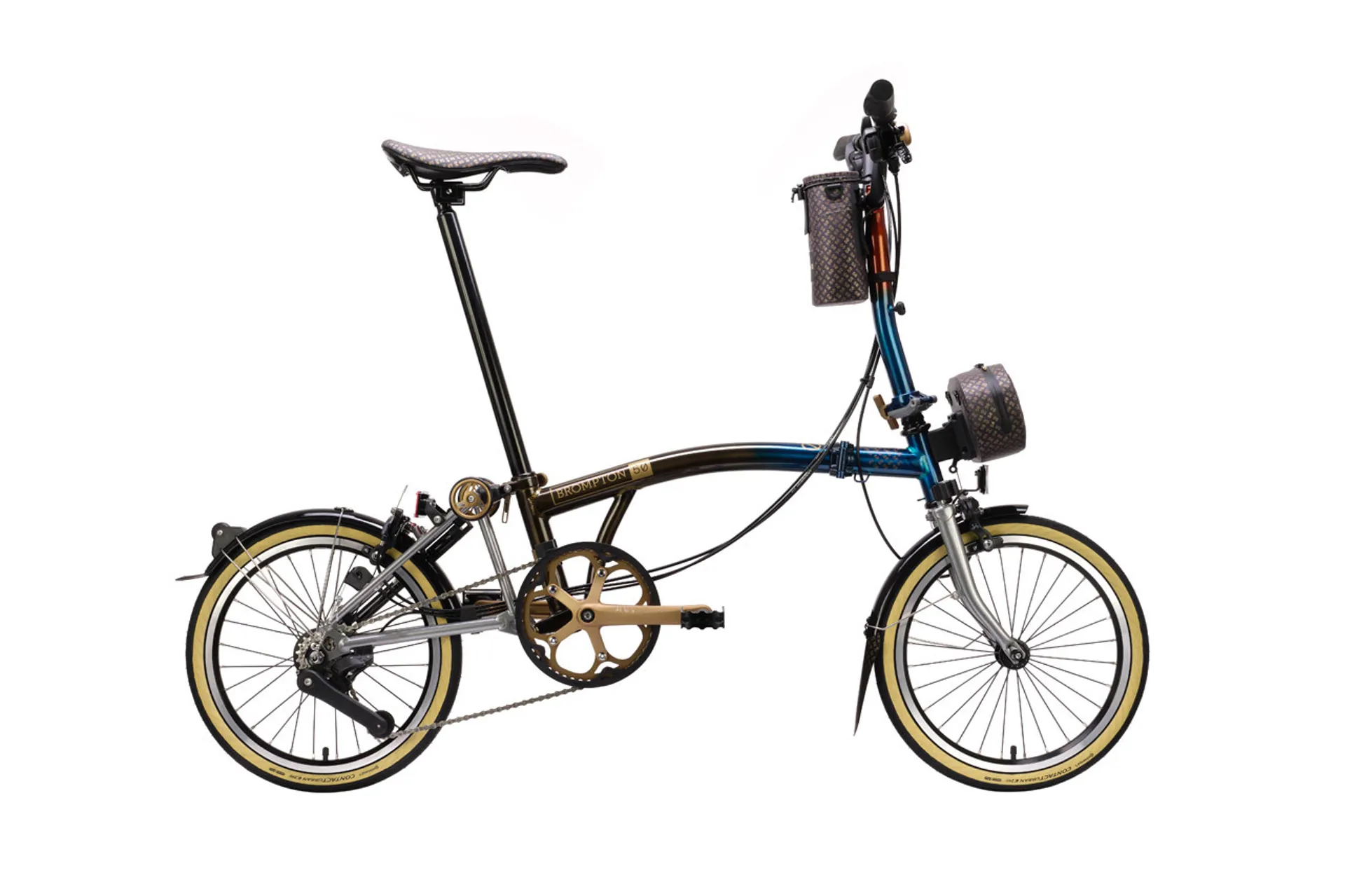 Brompton 1975 Limited Edition C line M Type 2025 Folding Bike - Thermal ...