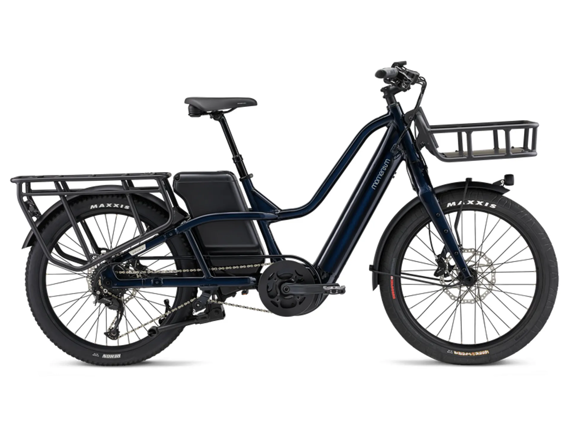 Momentum PakYak E+ Electric Cargo Bike - Ink