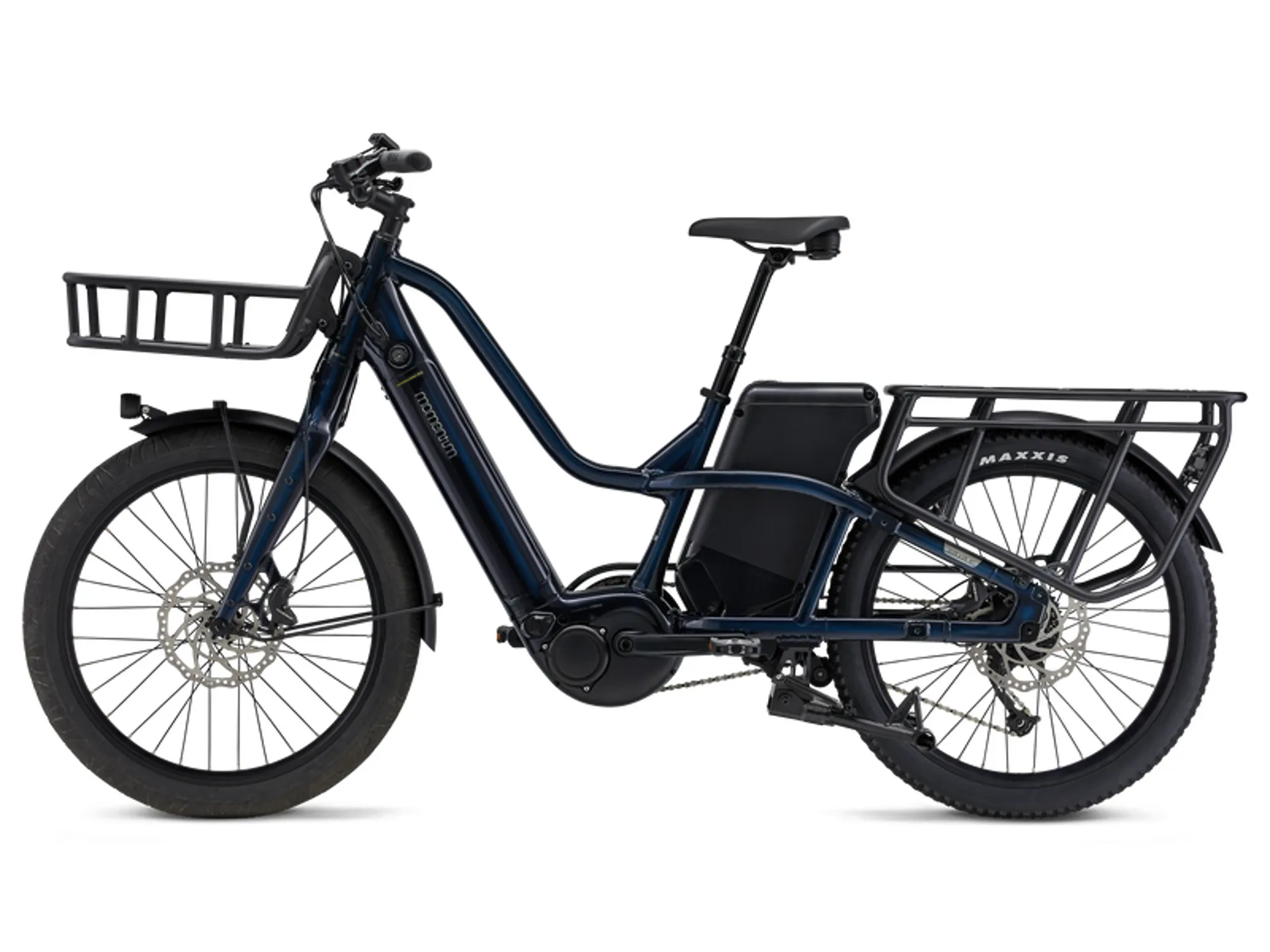 Momentum PakYak E+ Electric Cargo Bike - Ink