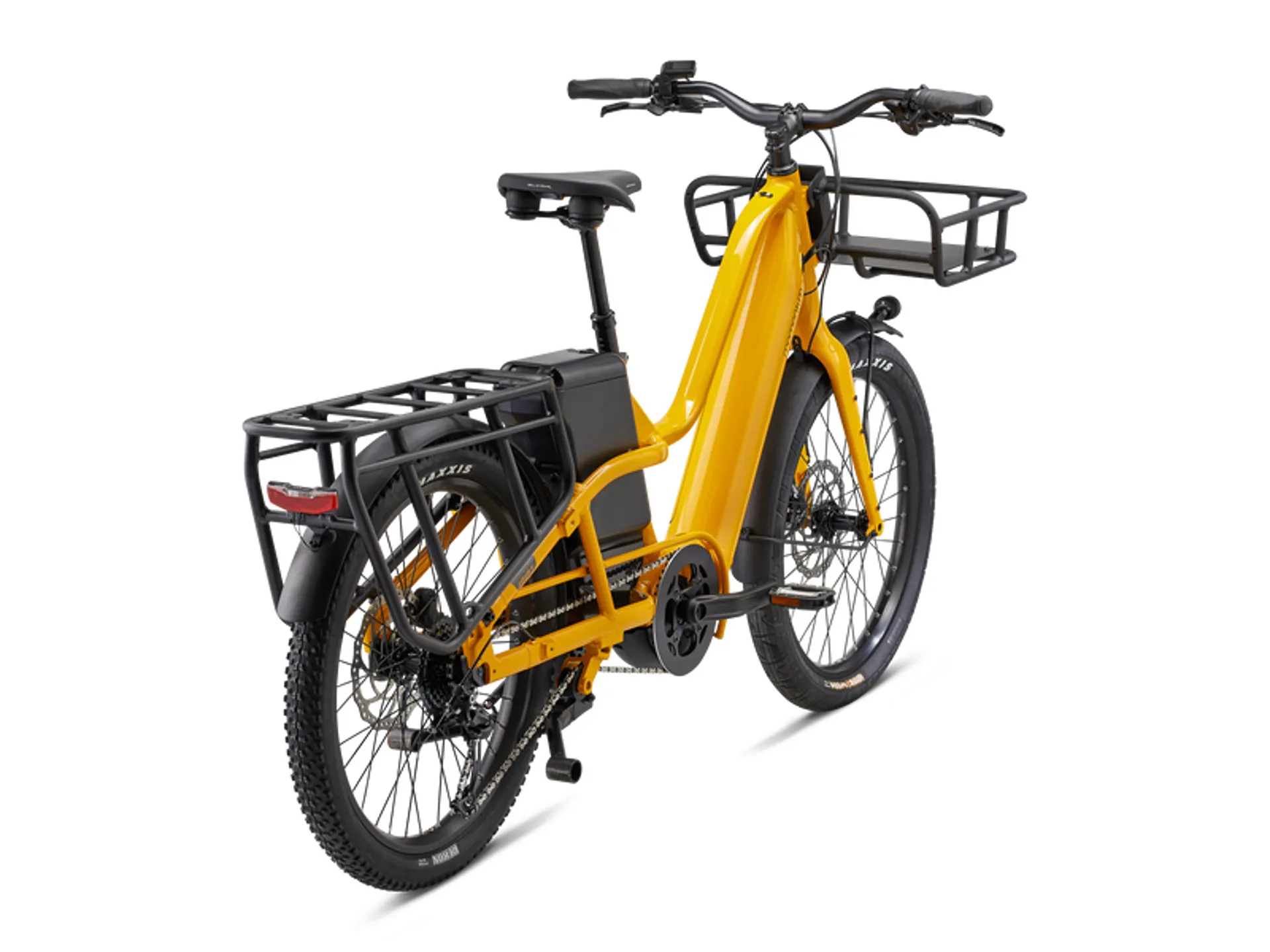 Momentum PakYak E+ Electric Cargo Bike - Bumblebee