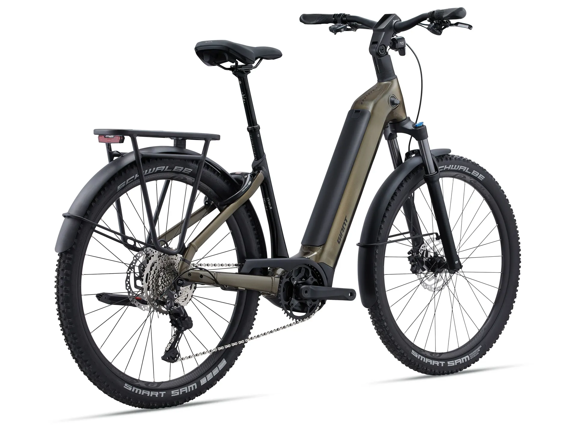 Giant AnyTour X E+ 3 2024 Electric Hybrid Bike - Pyrite Brown
