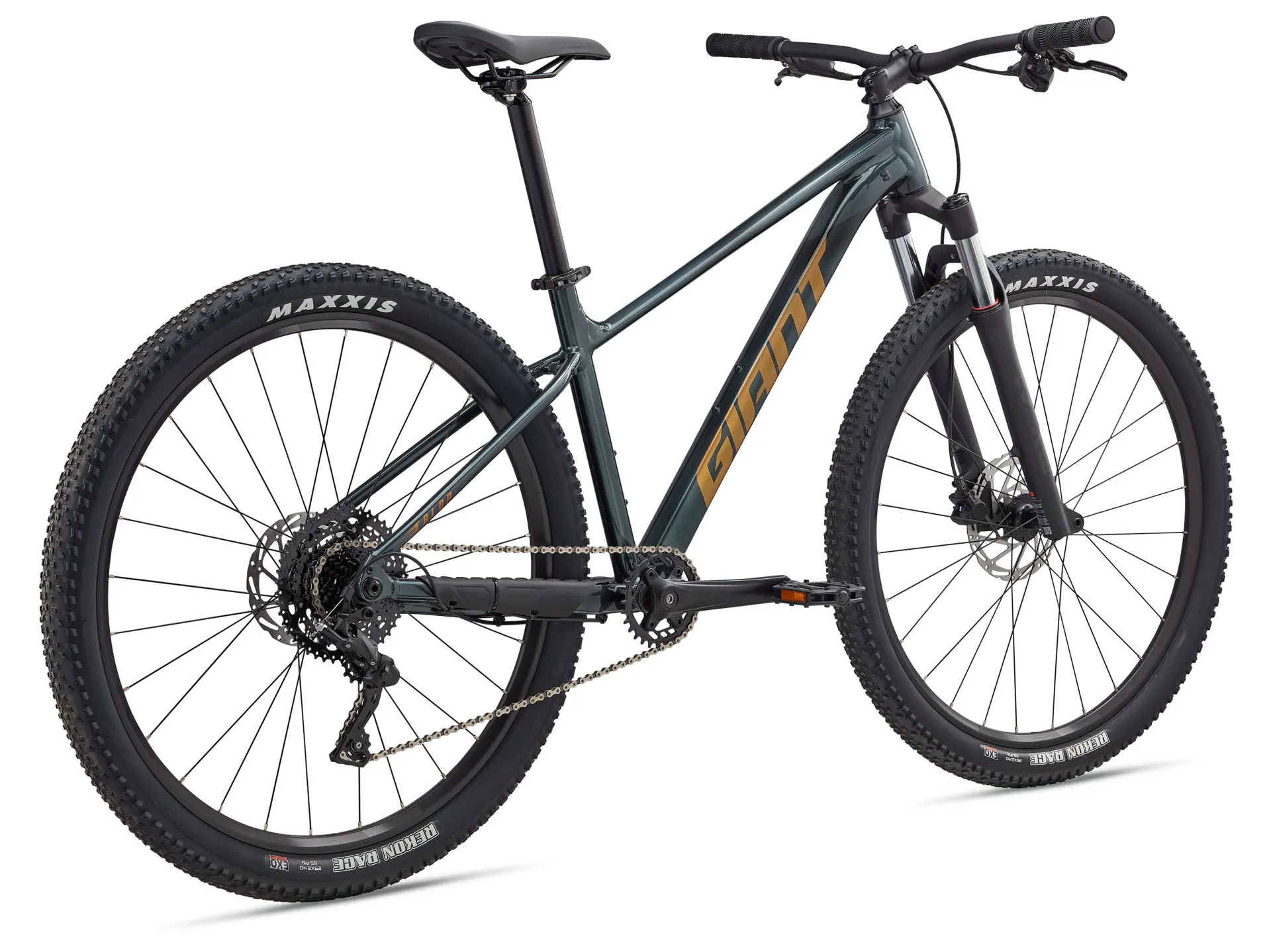 Giant Talon 2 27.5/29er 2025 Hardtail Mountain Bike - Asphalt Green
