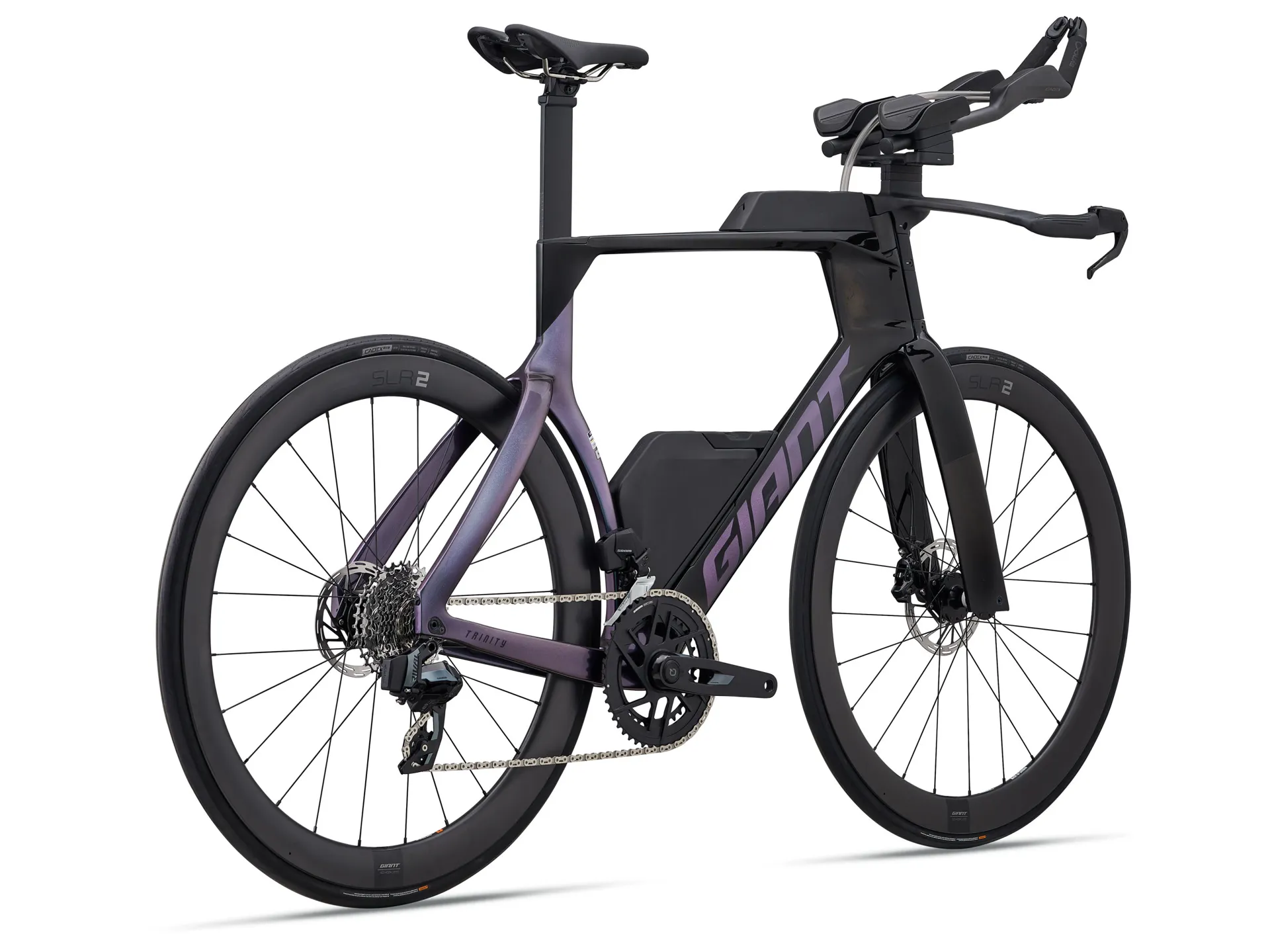 Giant Trinity Advanced SL 2 2025 Triathlon Bike - Carbon/Blue Dragonfly