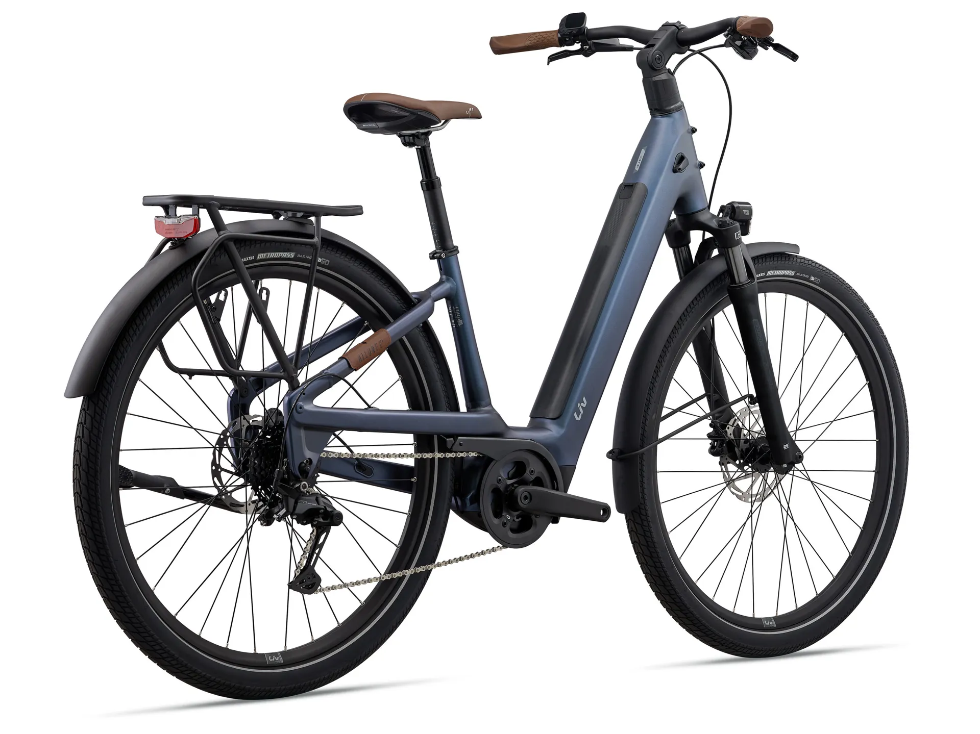 Liv Allure E+ 2 2026 Women's Electric Hybrid Bike - Ocean Twilight