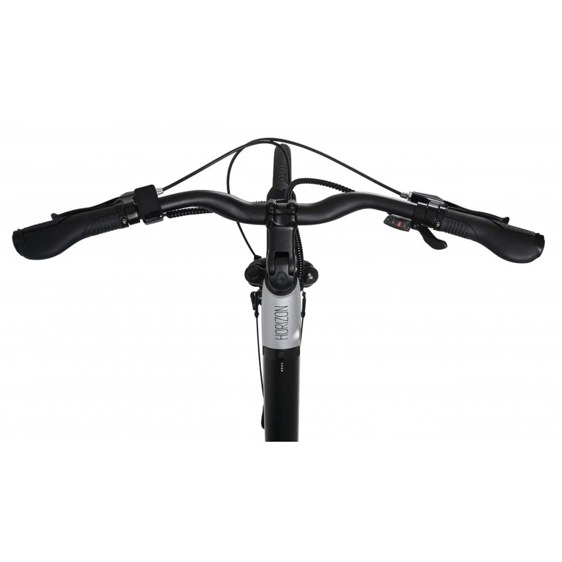 Falcon Horizon Low Step 2024 Women's Electric Hybrid Bike - Silver