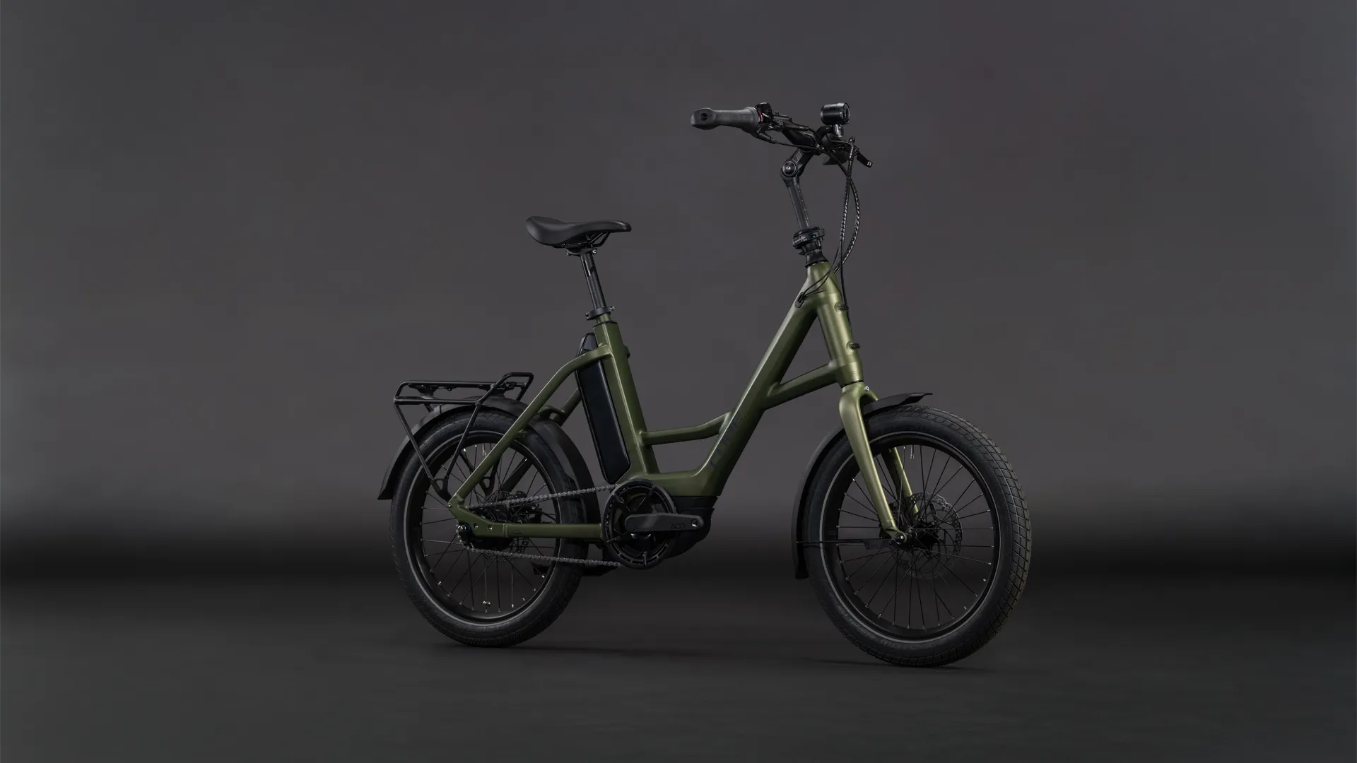 Cube Compact Hybrid Comfort 545wh 2026 Electric Hybrid Bike - Reedgreen