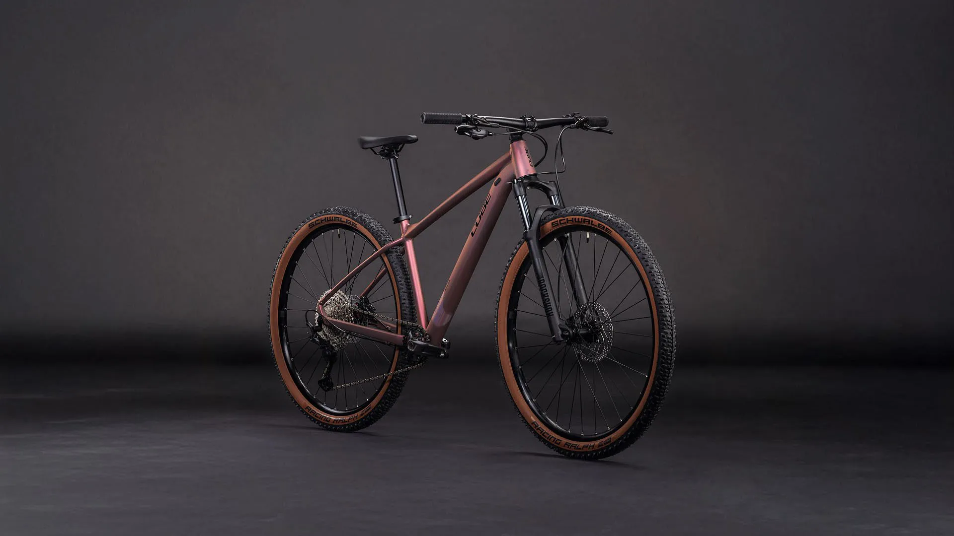 Cube Reaction Pro 27.5/29er 2026 Hardtail Mountain Bike - Shiftblush/Black