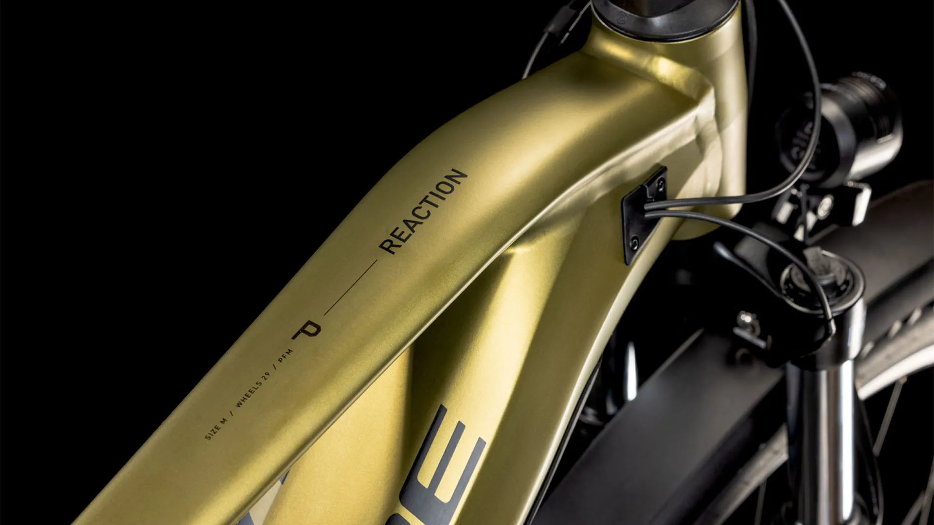 Cube Reaction Hybrid Performance 500 Allroad 2025 Electric MTB - Goldenlime