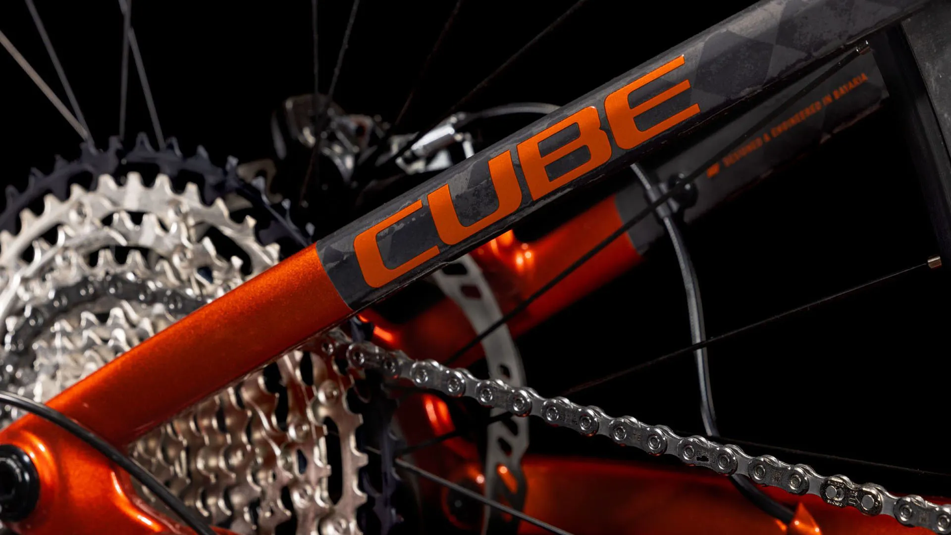 Cube AMS One11 C:68x Pro 29er 2025 Full Suspension MTB - Electric Orange