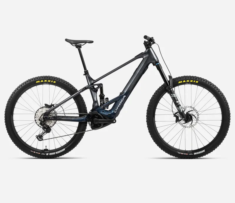 Orbea Wild H10 2024 Electric Full Suspension MTB - Basalt Grey/Teal